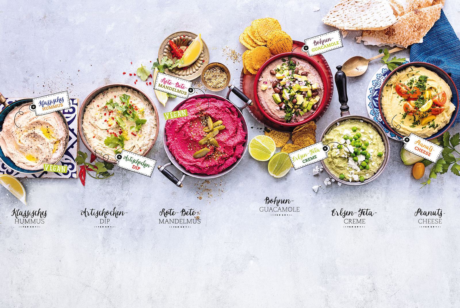 6x Dips und Cremes Rezept | LECKER
