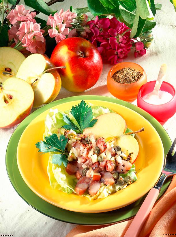 Apfel-Matjes-Tatar Rezept | LECKER
