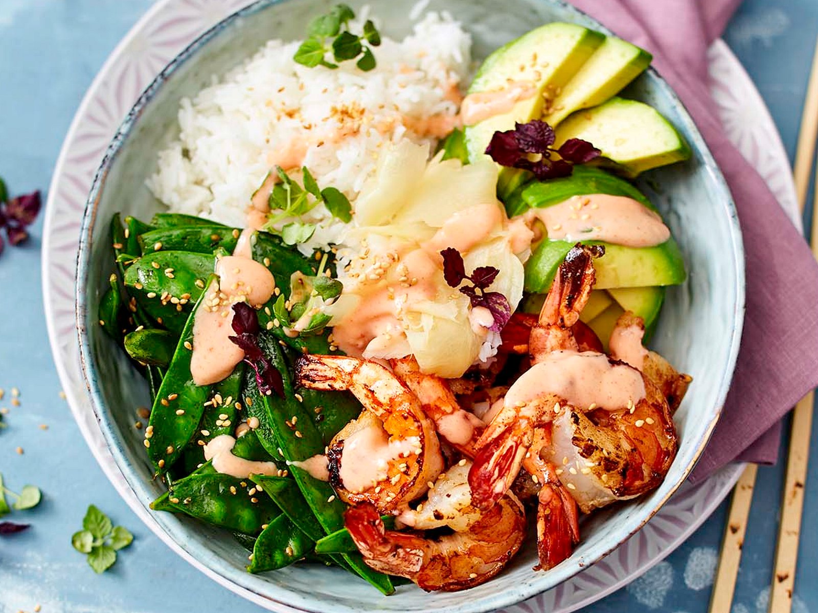 Bowl Rezepte bunt gesund ab in den Mund