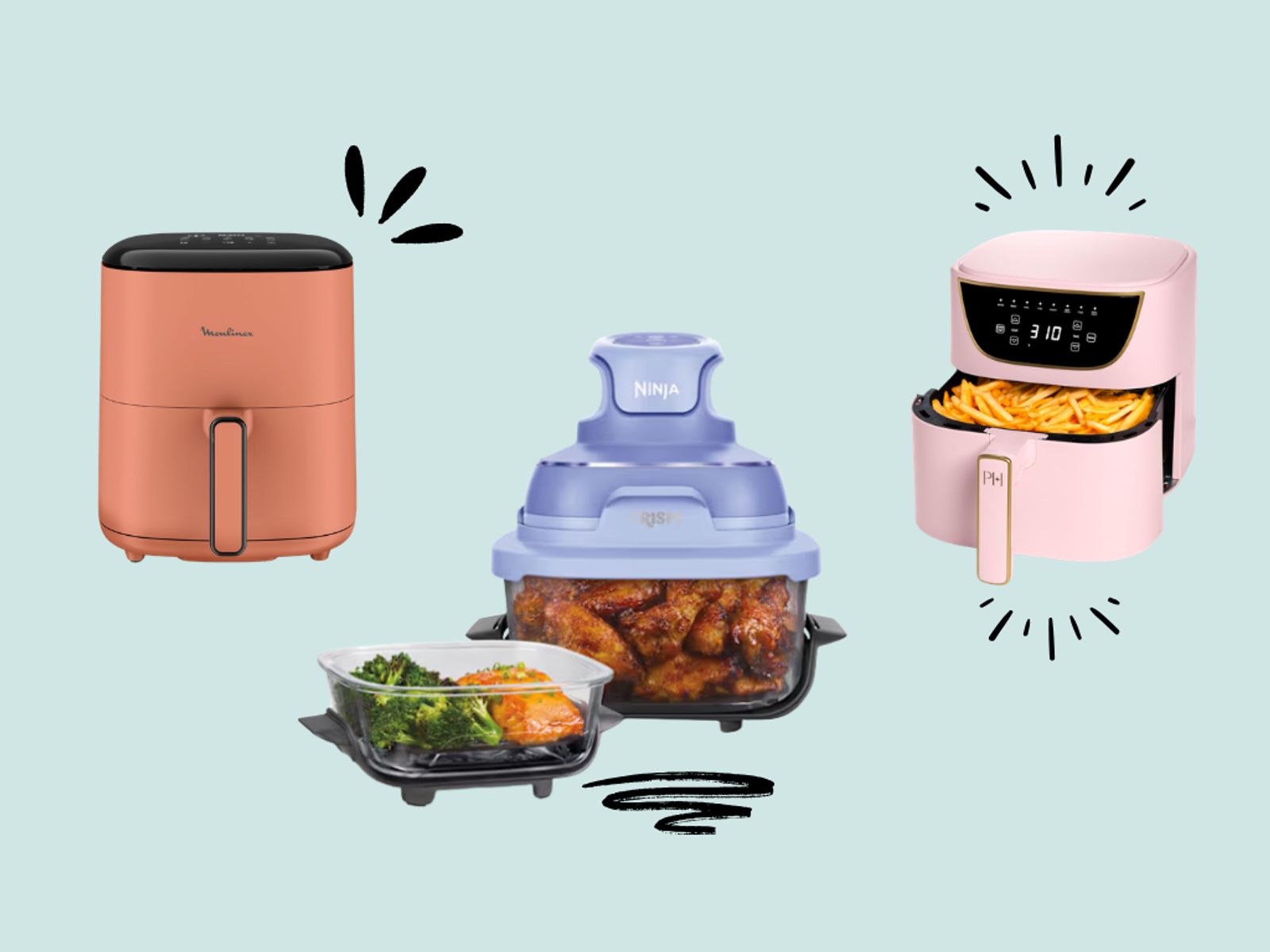 Genug vom Winter? Bunte Airfryer für Frühling zu Hause | LECKER