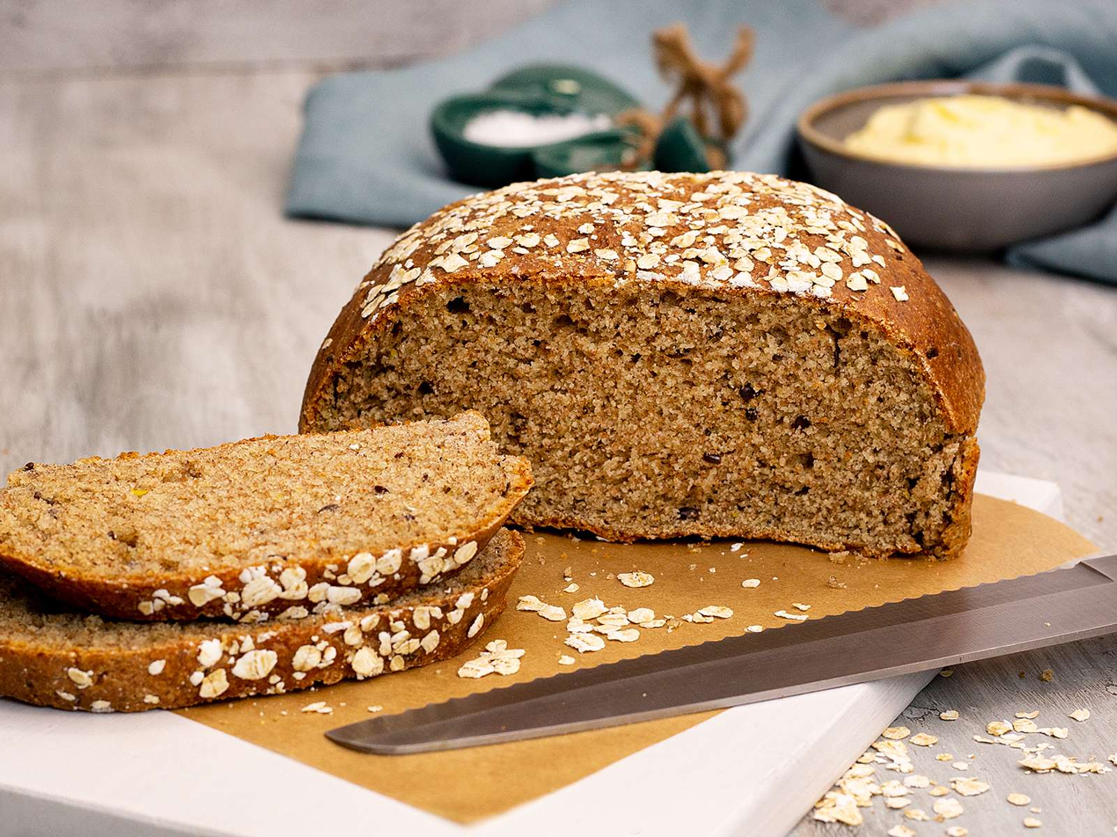 Einfaches Quarkbrot Rezept | LECKER