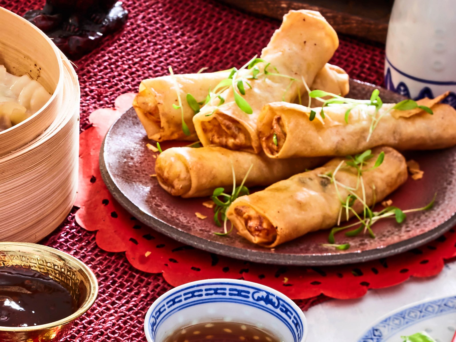 Garnelen-Frühlingsrollen Rezept | LECKER