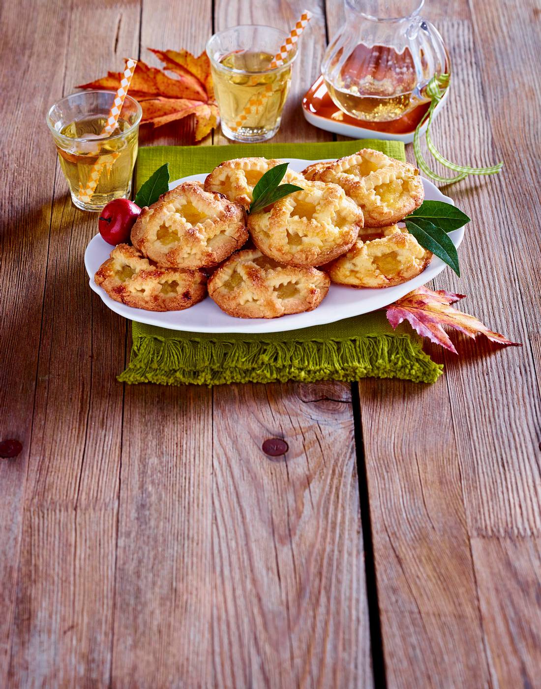 Gedeckte Apfel-Cookies Rezept | LECKER