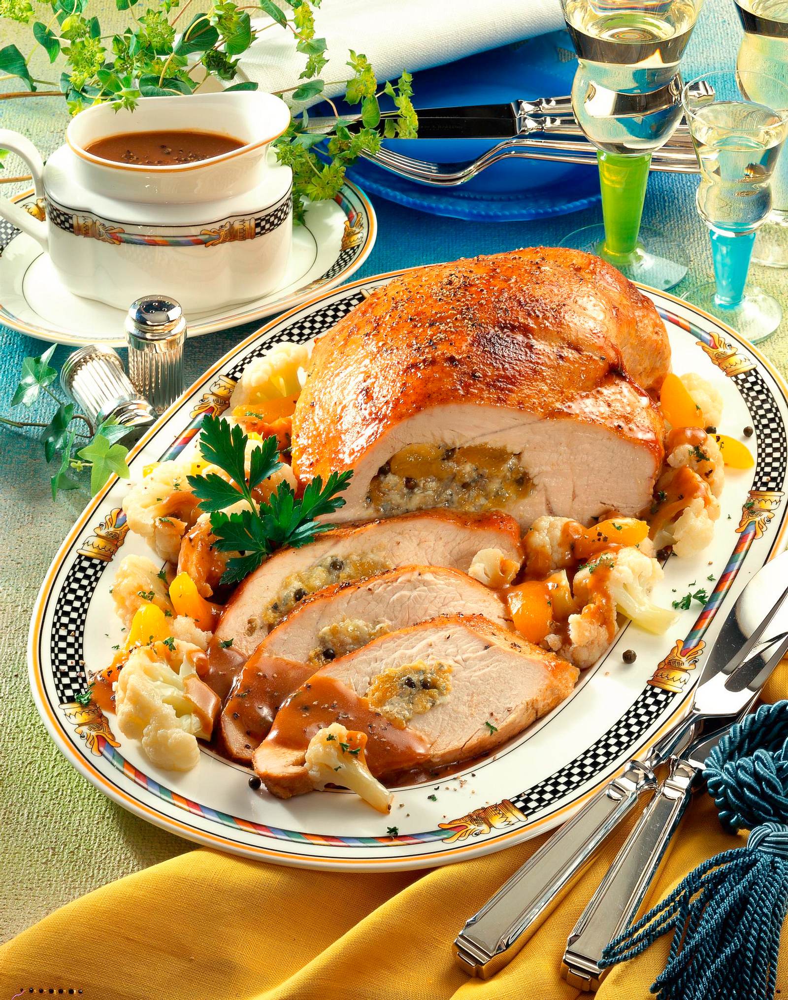 Gefüllte Putenbrust Rezept | LECKER