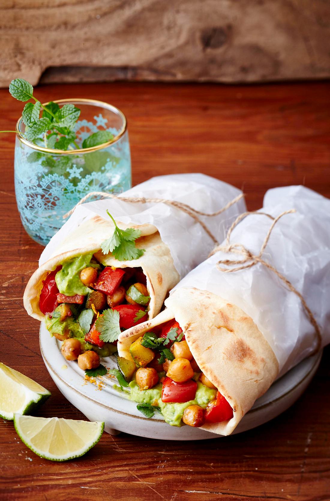 Gemüse-Avocado-Wrap Rezept | LECKER