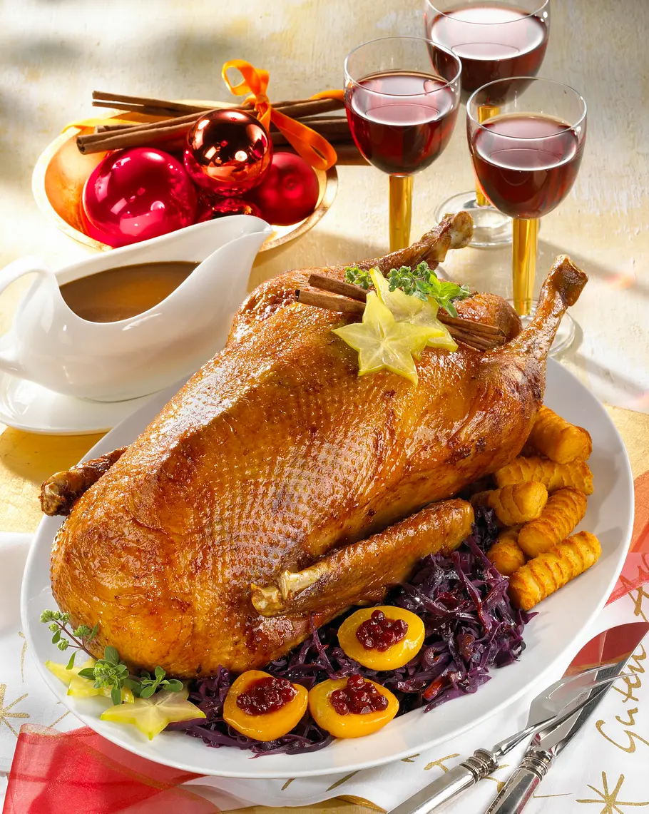 Knusprige Honig-Gans Rezept | LECKER