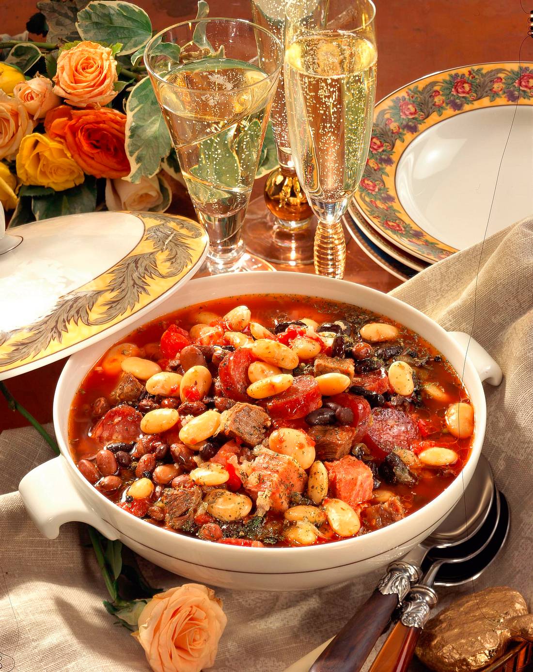 Mitternachtssuppe mit Bohnen Rezept | LECKER