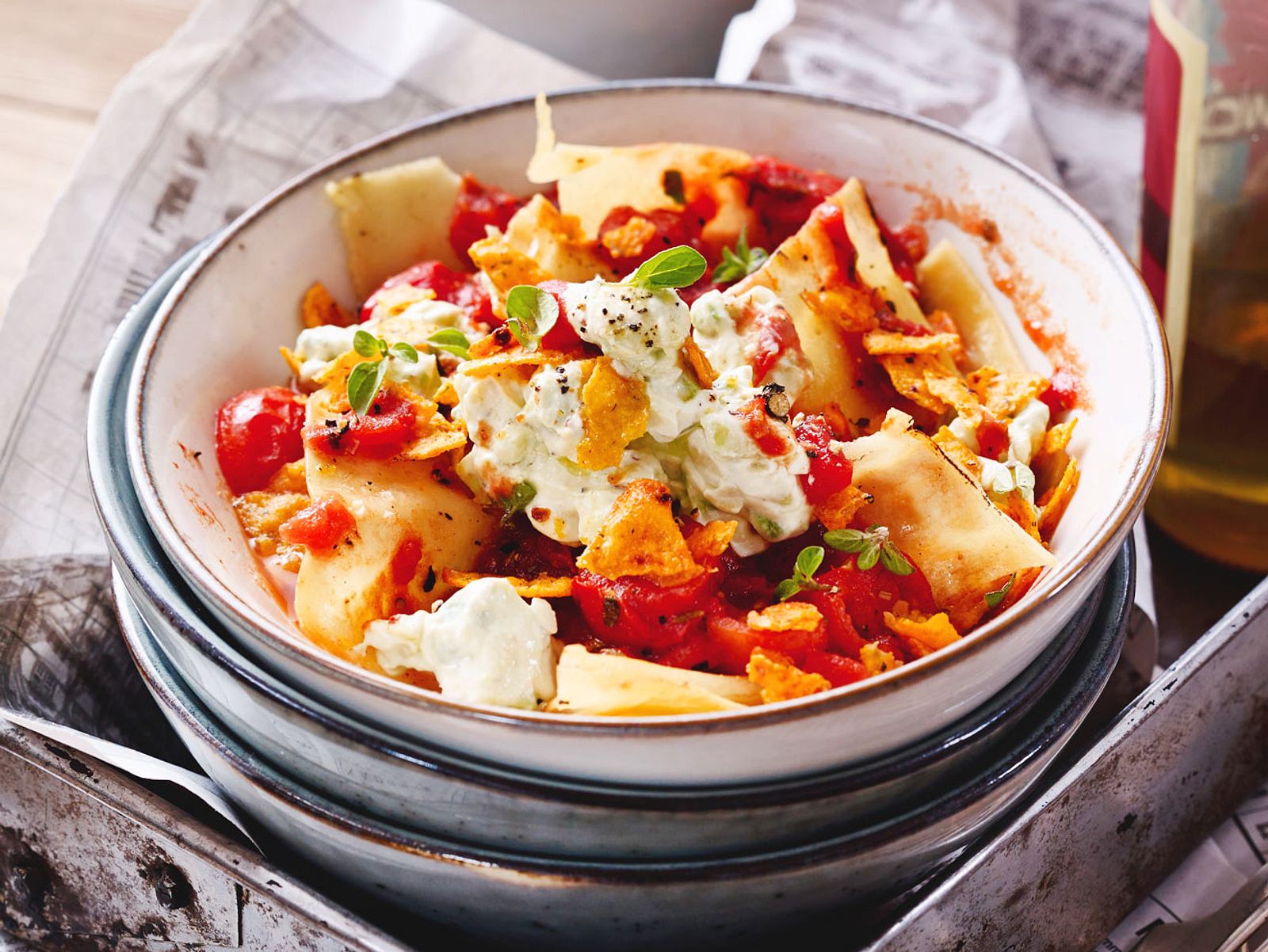 Nacho-Pasta Rezept | LECKER
