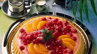 Obsttorte mit Pudding Rezept | LECKER