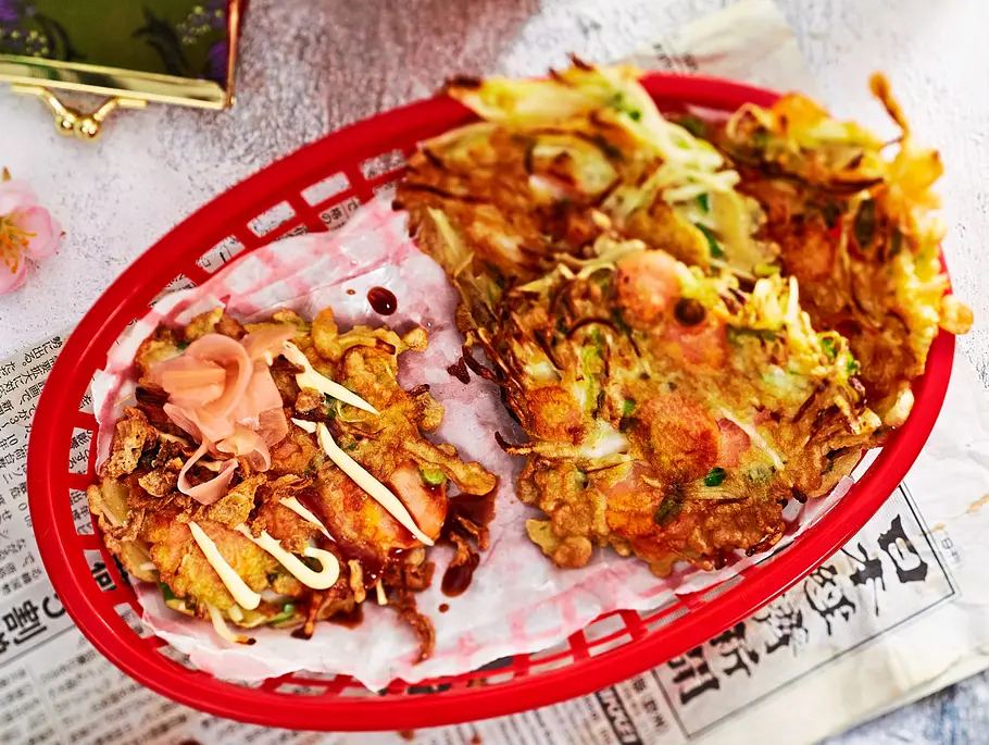 Japanischer Kohl-Pfannkuchen – Okonomiyaki Rezept | LECKER