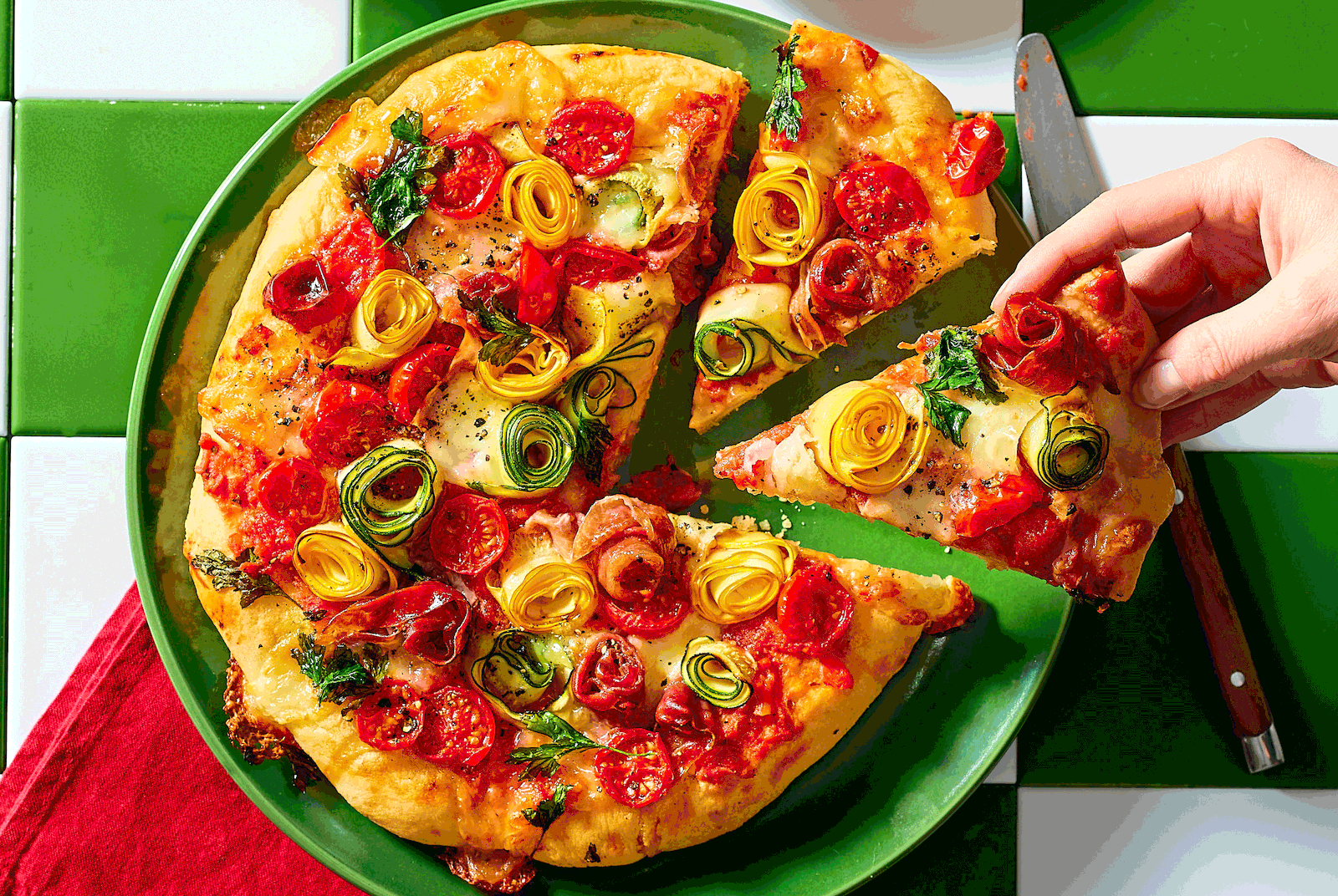 Pizza Giardino Rezept | LECKER
