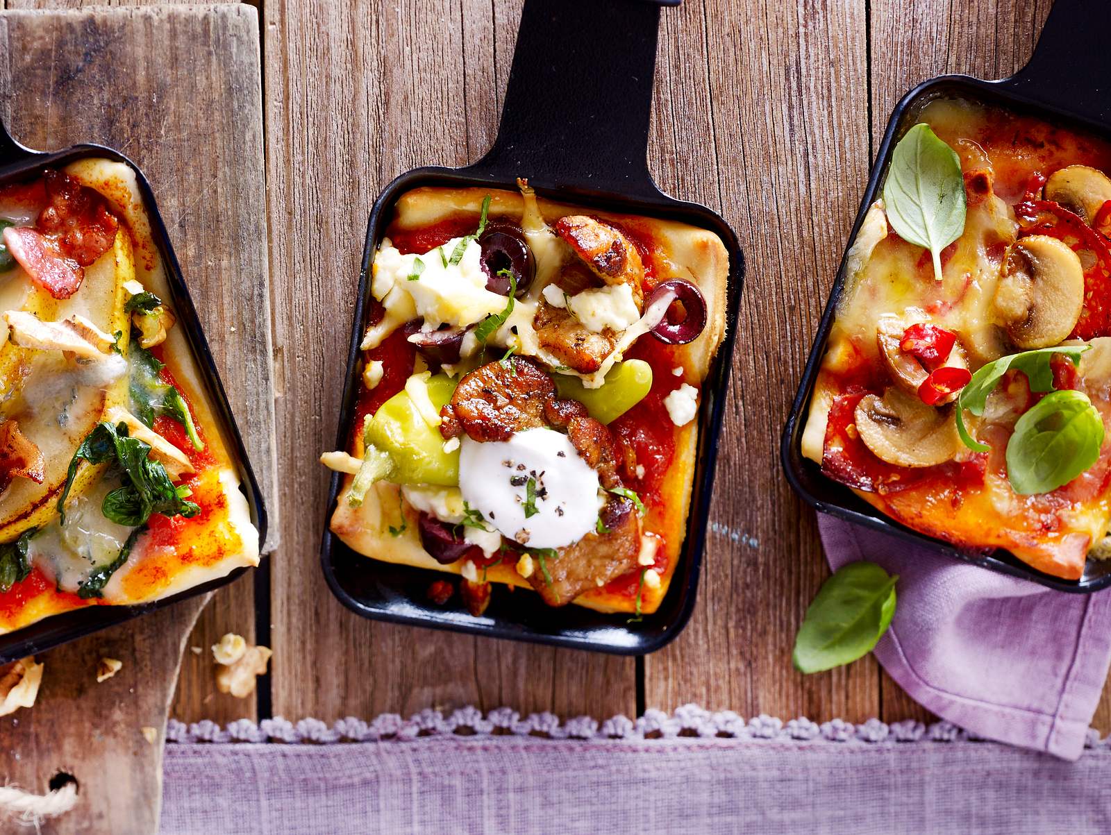 Pizza-Raclette - das einfache Rezept | LECKER