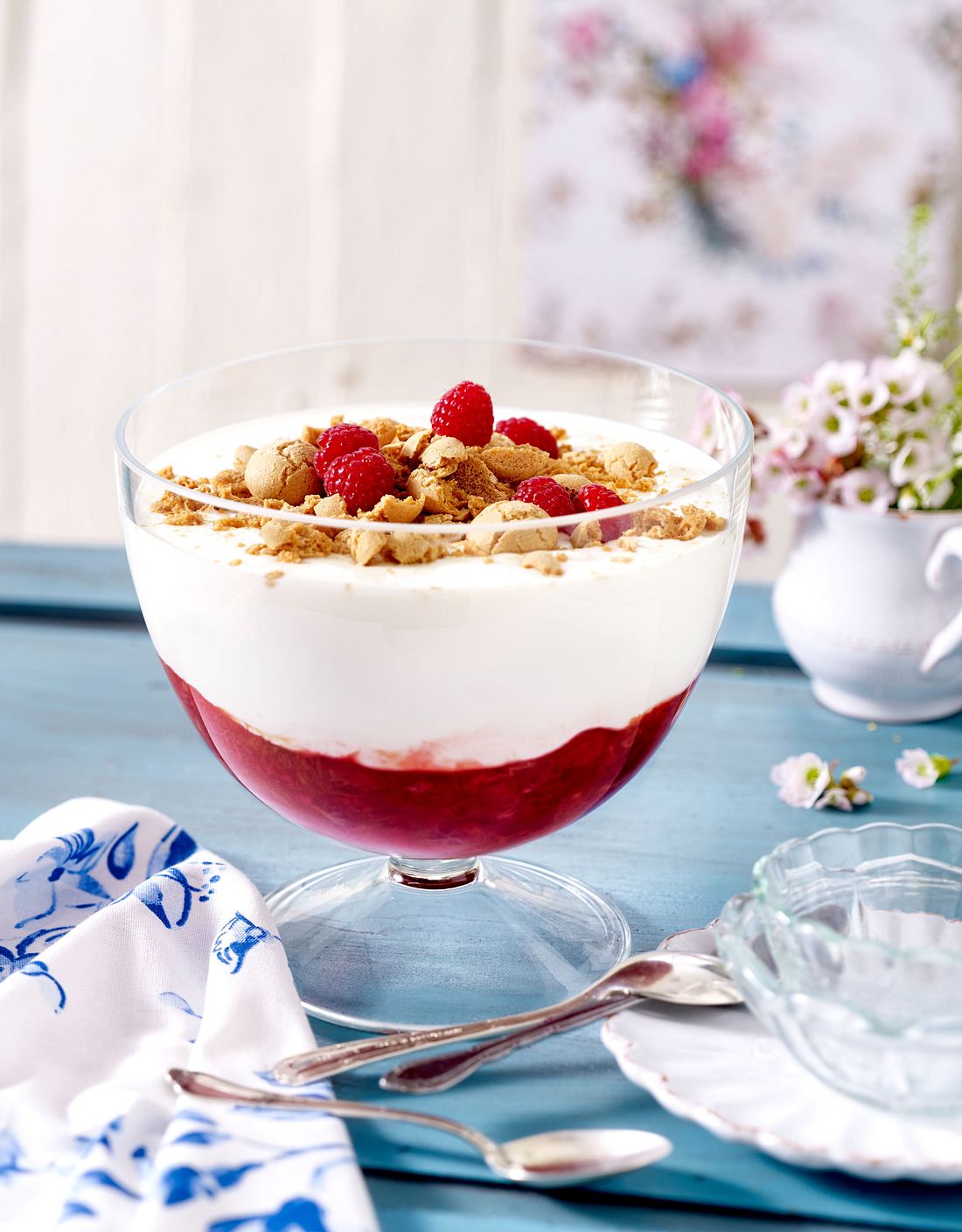 Rhabarber Dessert Quark