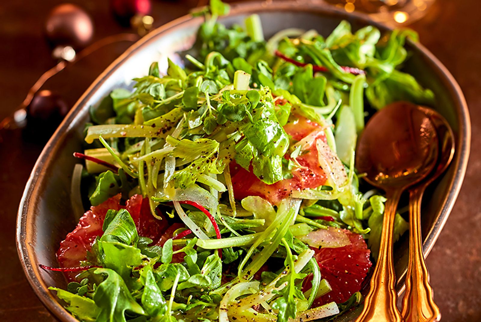 Salatmix mit Grapefruit Rezept | LECKER