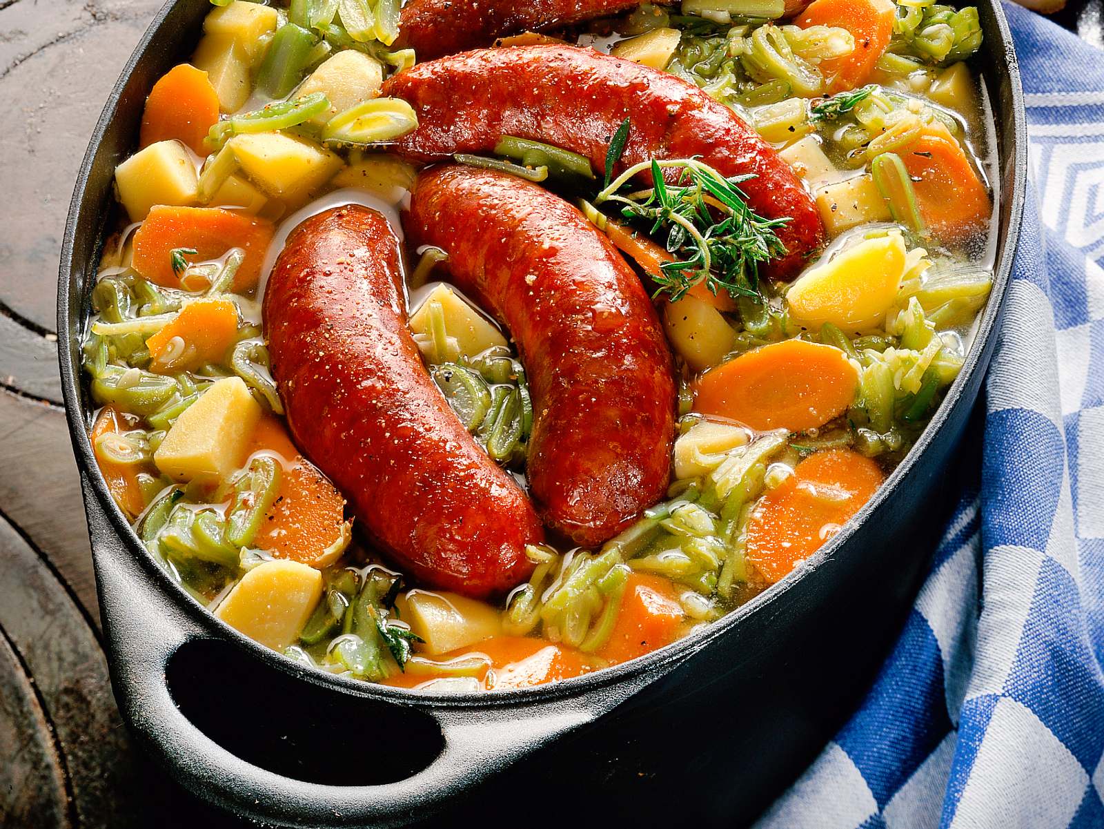 Schnibbelbohneneintopf Rezept | LECKER