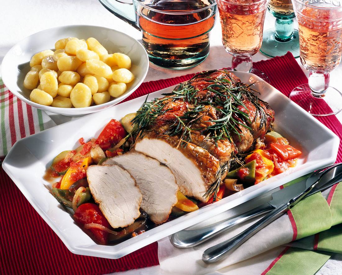 Schnitzelbraten à la Provence Rezept | LECKER