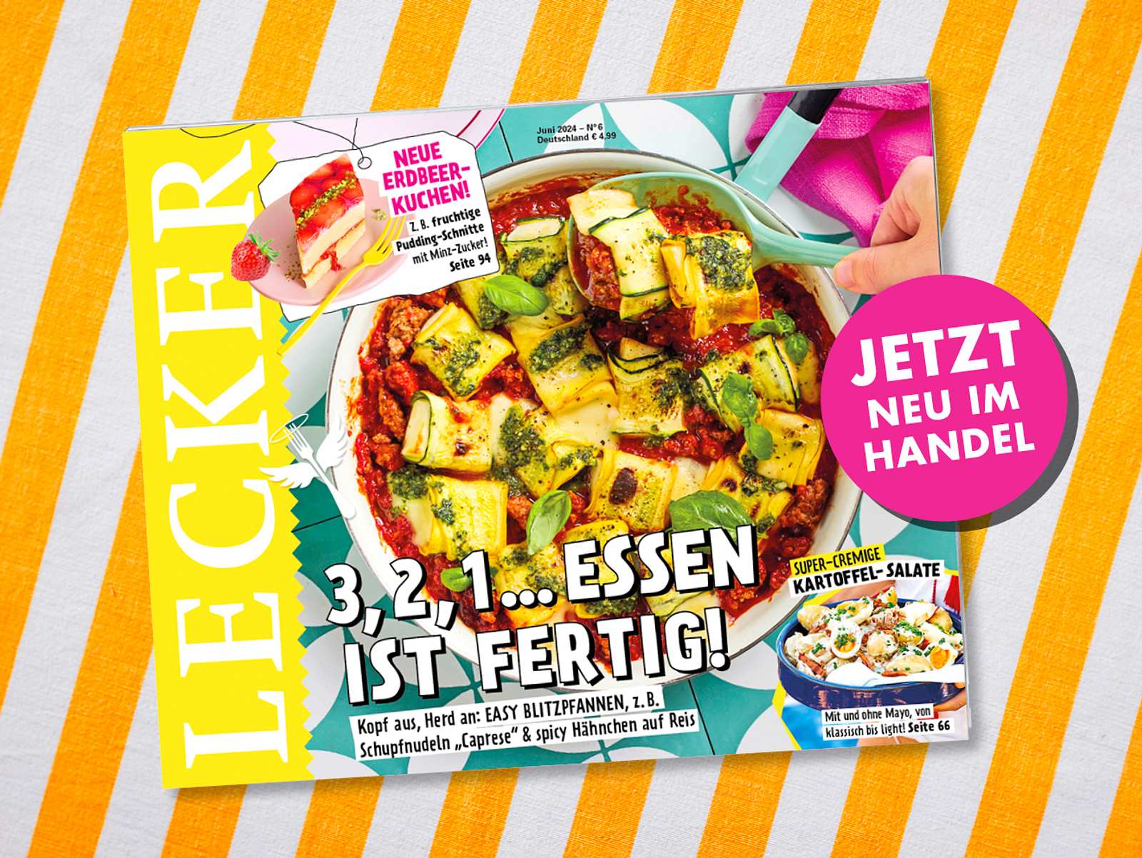 LECKER 6/2024: 3, 2, 1... Essen ist fertig! | LECKER