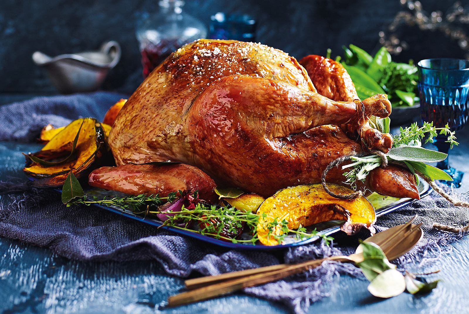 Truthahn mit Schinken-Birnen-Füllung Rezept | LECKER